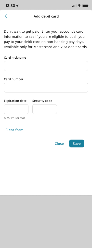 How to add, edit or delete a debit card as a payment method