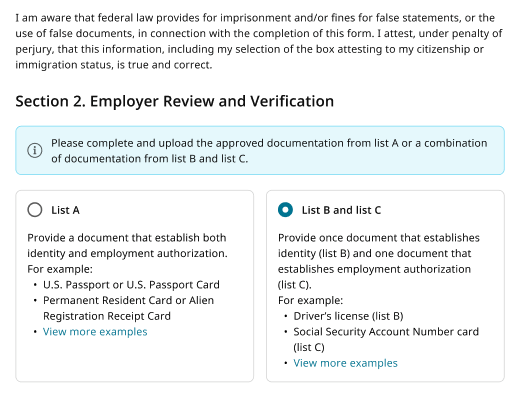 New Form I-9 Experience in Everee (Updated 2023)